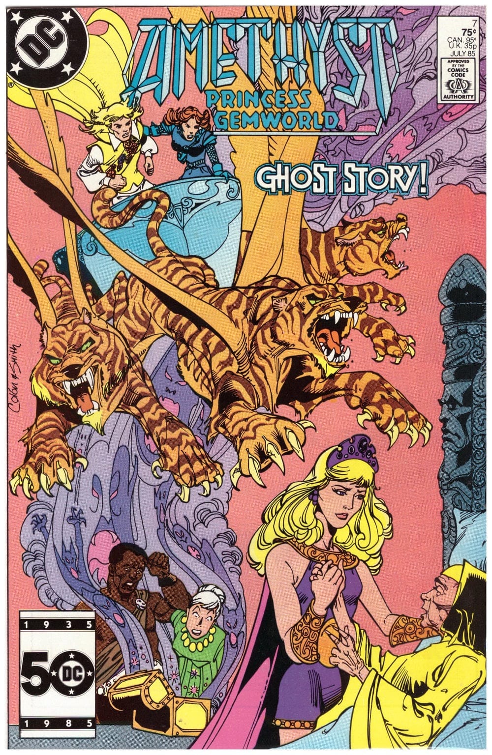 Amethyst: Princess Gemworld #7 Jul 85 from DC Comics – Retro Games And ...