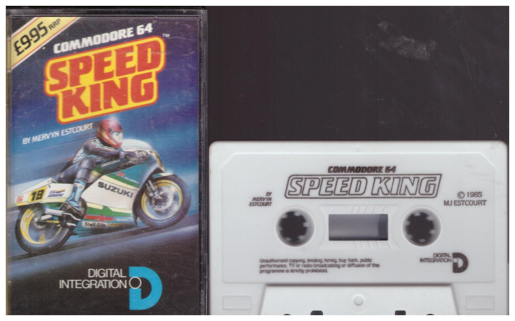 Speed King for Commodore 64 from Digital Integration – Retro Games And ...